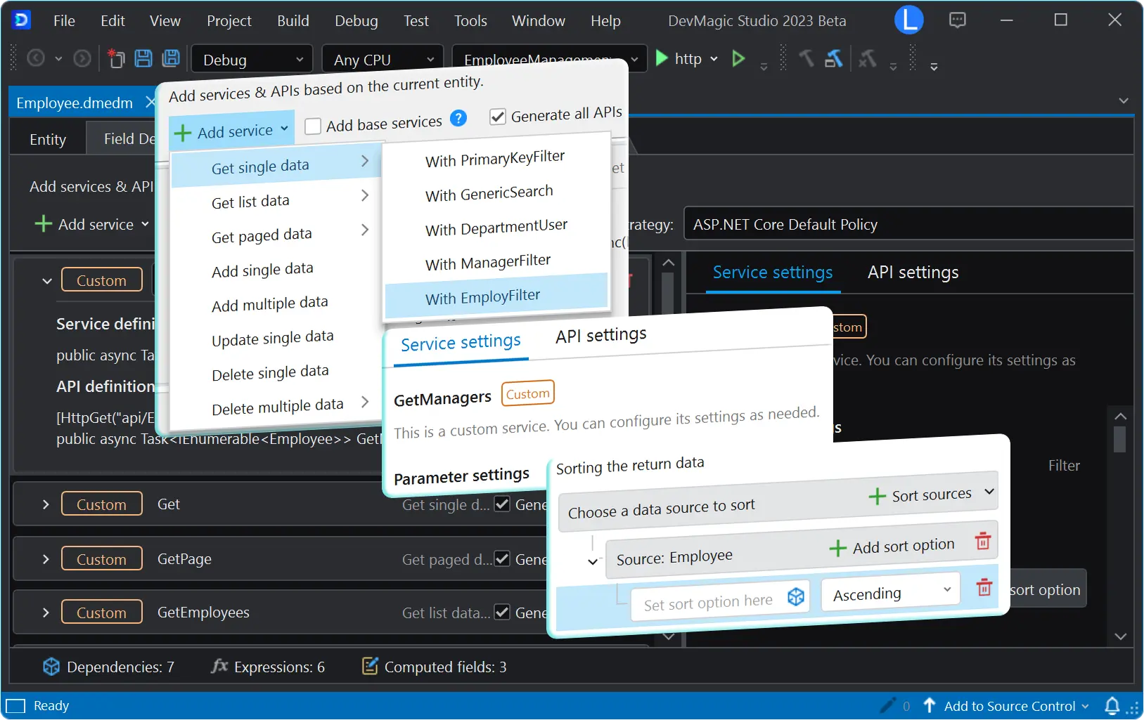 Low-Code for Real .NET Developers | DevMagic Studio