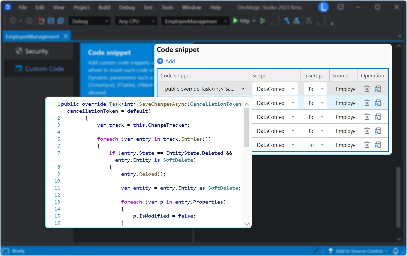 Low-Code for Real .NET Developers | DevMagic Studio