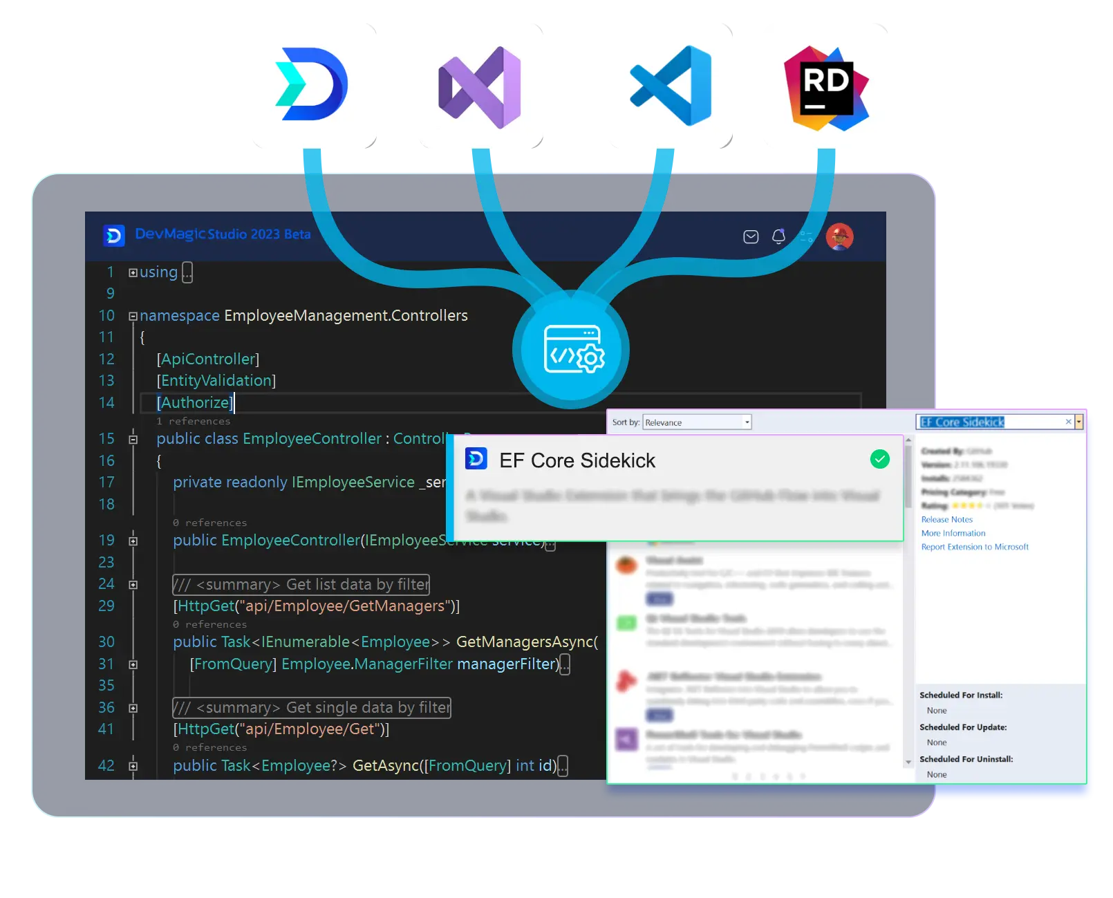 Low-Code for Real .NET Developers | DevMagic Studio